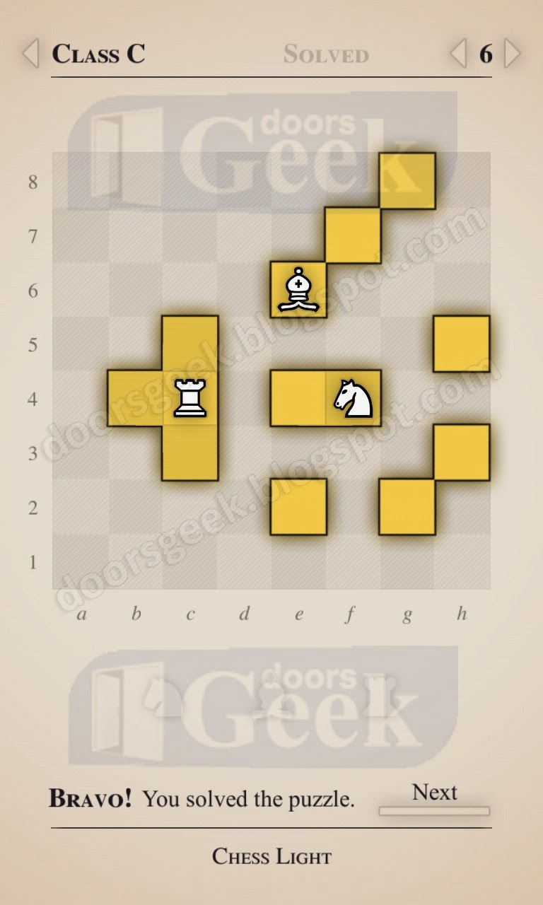 Chess Light [Class C] Level 6 ~ Doors Geek